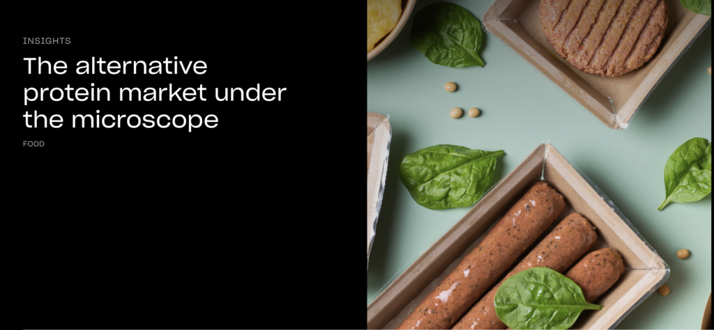 The alternative protein market under the microscope - AENU